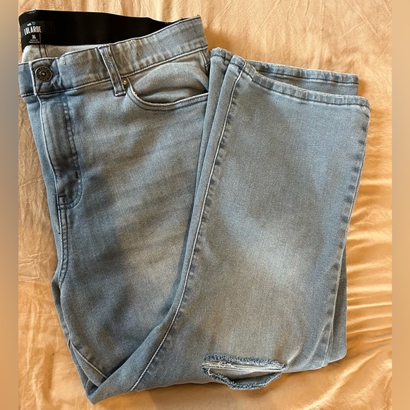 LuLaRoe | Jeans | Very Cute Lularoe Cropped Kick Flare Jeans Size 36 ...